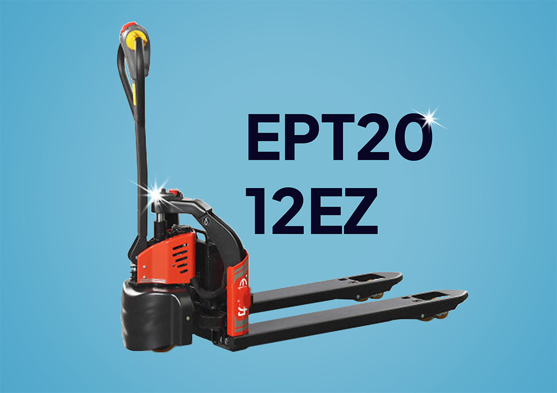 Pareltje onder de pallettrucks: de EPT20-12EZ met lithiumbatterij ...